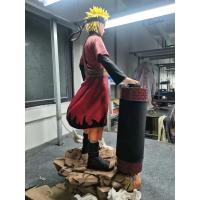 China Garden Naruto Shippuden Anime Figures Jiraiya Namikaze Minato Uzumaki Naruto Action Figure Model Collectible for sale