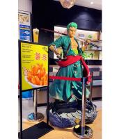 China Life Size Anime Figure One Piece Figure Luffy Sculpture Resin Luffy Statue for Decor for sale