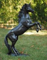 China 1 Color Print Method Custom Life Size Bronze Horse Sculpture for Art Collectible for sale