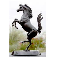 China Decorative Handmade Large Cast Bronze Jumping Horse Sculpture for Outdoor Garden for sale