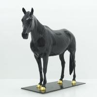 China Decorative Handmade Large Cast Bronze Jumping Horse Sculpture for Outdoor Garden for sale