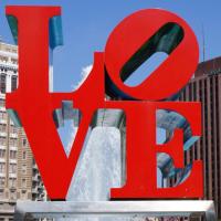 China Customized Large Size Love Letters Sculpture in Modern Stainless Steel for Outdoor Decor for sale
