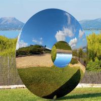 China Customized Stainless Steel Crescent Moon Sculpture For Your Customer Requirements for sale