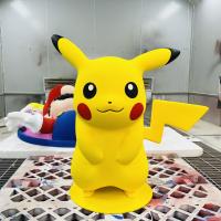 China Customized Folk Art Style Anime Pikachu Sculpture Perfect for Outdoor Garden Shop for sale