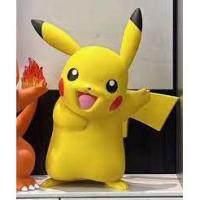 China Folk Art Style 1 1 Figure Pikachu Resin Pokemon Statue SCULPTURE for Home Decoration for sale