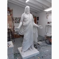 China Handmade Marble Sculpture of Life Size Religious Jesus Statue for Custom Outside Decor for sale