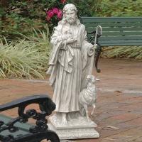 China Hand Carved Marble Religious Figure Sculpture for Life Size White Jesus Christ Statue for sale