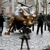 China Technique Carved Custom Modern Bronze Wall Street Bull Statue for Outdoor Decoration for sale
