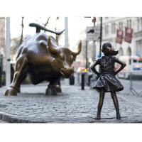 China Technique Carved Custom Modern Bronze Wall Street Bull Statue for Outdoor Decoration for sale