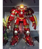 China Marvel Large Anime Character Fiberglass Life Size Iron Man Mark 44 Statue for Customized Outlet for sale