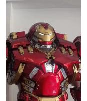 China Marvel Large Anime Character Fiberglass Life Size Iron Man Mark 44 Statue for Customized Outlet for sale