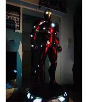 China Life Size Iron Man Character Art Statue for Decoration in Marvel Movie Action Figure for sale