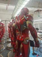 China Life Size Iron Man Character Art Statue for Decoration in Marvel Movie Action Figure for sale