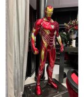 China Custom Life size Iron Man Marvel Hero Figure Statue MK50 Iron Man Resin Crafts Sculpture for sale