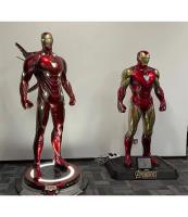 China Custom Life size Iron Man Marvel Hero Figure Statue MK50 Iron Man Resin Crafts Sculpture for sale