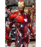 China High Quality Marvel Superhero sculpture  1/2 mk50 mk46 iron man resin statue for Home decoration for sale