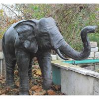 China Outdoor Garden Large Metal Animal Art Statue Bronze Elephant Sculpture For Sale for sale