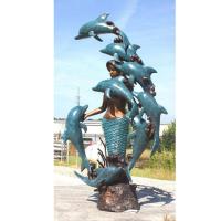 China Factory Life Size Laying Down Garden Bronze Mermaid Garden Statue Sale for sale