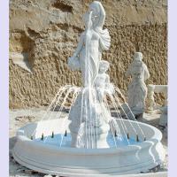 China popular factory handmade high quality simple design granite fountain sculpture fountain for outdoor garden decor for sale