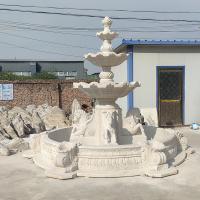 China Best Price Customized Large Modern Outdoor Decorative Granite Inside Water Fountains For Outdoor Garden Decoration for sale