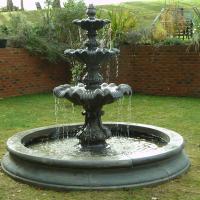 China Custom White Large Outdoor Garden Decoration Natural Stone Marble Water Fountain Trevi Fountain Prices for sale