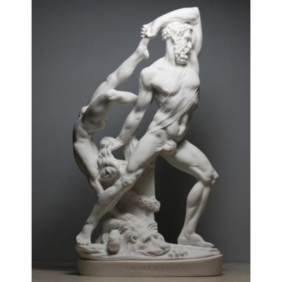 China White Marble Statue Custom Life Size Mercury and Psyche Sculpture for Hall Display for sale