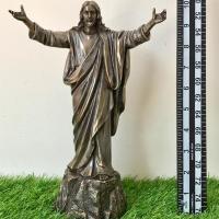 China Custom High Quality Catholic Religious Christ Sculpture Life Size Bronze Jesus Statue For Church for sale