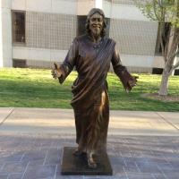 China Custom High Quality Catholic Religious Christ Sculpture Life Size Bronze Jesus Statue For Church for sale