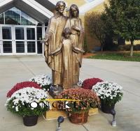 China Factory Hand Made Life Size Bronze Brass Jesus Statue Custom Religious Statues For Church for sale