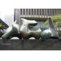 China Customized Modern Garden Decor Bronze Abstract Metal Sculpture for Europe Market for sale