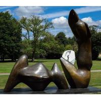 China Customized Modern Garden Decor Bronze Abstract Metal Sculpture for Europe Market for sale
