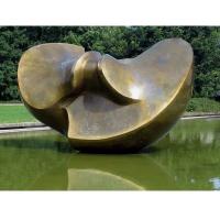China Metal Modern Art Custom Life Size Design Garden Nude Henry Moore Vertebrae Sculpture for sale