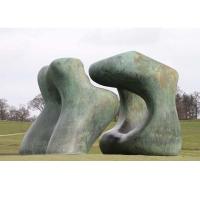 China Europe Custom Classic Design Casting Large Abstract Bronze Henry Moore Statue for Garden Decoration for sale