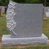 China Custom Factory Customized Large European Style Black Marble Angel Statue Tombstone Monument For Graves for sale