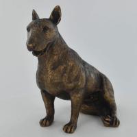 China Model Life Size Great Greyhound Dane Sculpture Cast Bronze Dog Bronze Great Dane Statue for sale