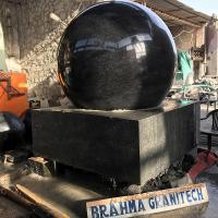 China Handmade Large Outdoor Garden Round Basin Pool Marble Stone Garden Water Fountain for sale