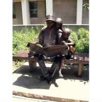 China Bronze Woman With Children Kids Statue for Garden Park Decoration Casting Technical for sale