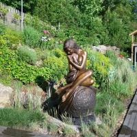 China High Quality Life Size Sexy Naked Girl Sculpture Bronze Nude Woman Statue For Sale for sale