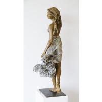 China Life Size Outdoor Garden Nude Woman Bronze Sculpture Statue For Sale for sale