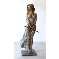 China Professional supply life size bronze nude woman and man statue For Home Decor for sale
