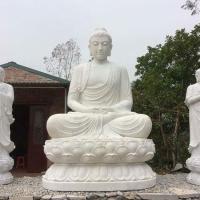 China Custom Villa Decoration Statues Of Buddhas Traditional Design Style for City Square for sale