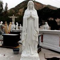 China City Square Outdoor Garden Decor Traditional Design Gentle Sculpture of Maria Statue for sale