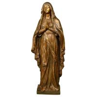 China Outdoor Garden Bronze Pieta Sculpture Mother Mary Holding Jesus for Custom Design for sale