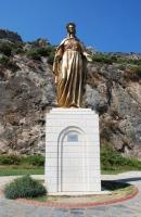 China Custom Large Outdoor Metal Religious Our Lady Virgen De Guadalupe Sculpture Bronze Virgin Mary Statue Wholesale For Sale for sale