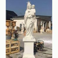 China Church Decoration Hand Carved Marble/Granite Custom Outdoor Religious Figure Statues for sale