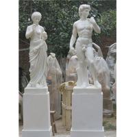 China Outdoor Garden Traditional Design Style Marble David Sculpture with Exquisite Carving for sale
