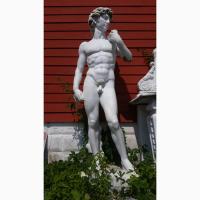 China Custom Life Size Marble Statues Nude Male David Statue for Outdoor Garden Decoration for sale