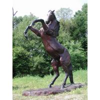 China Factory Manufacture Wholesale Life Size Antique Brass Horse Bronze Horse Statue For Sale for sale