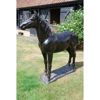 China Factory Manufacture Wholesale Life Size Antique Brass Horse Bronze Horse Statue For Sale for sale