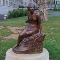 China Life Size Naked Woman Modern Garden Decoration Metal Bronze Sculpture Art Casting Craft for sale